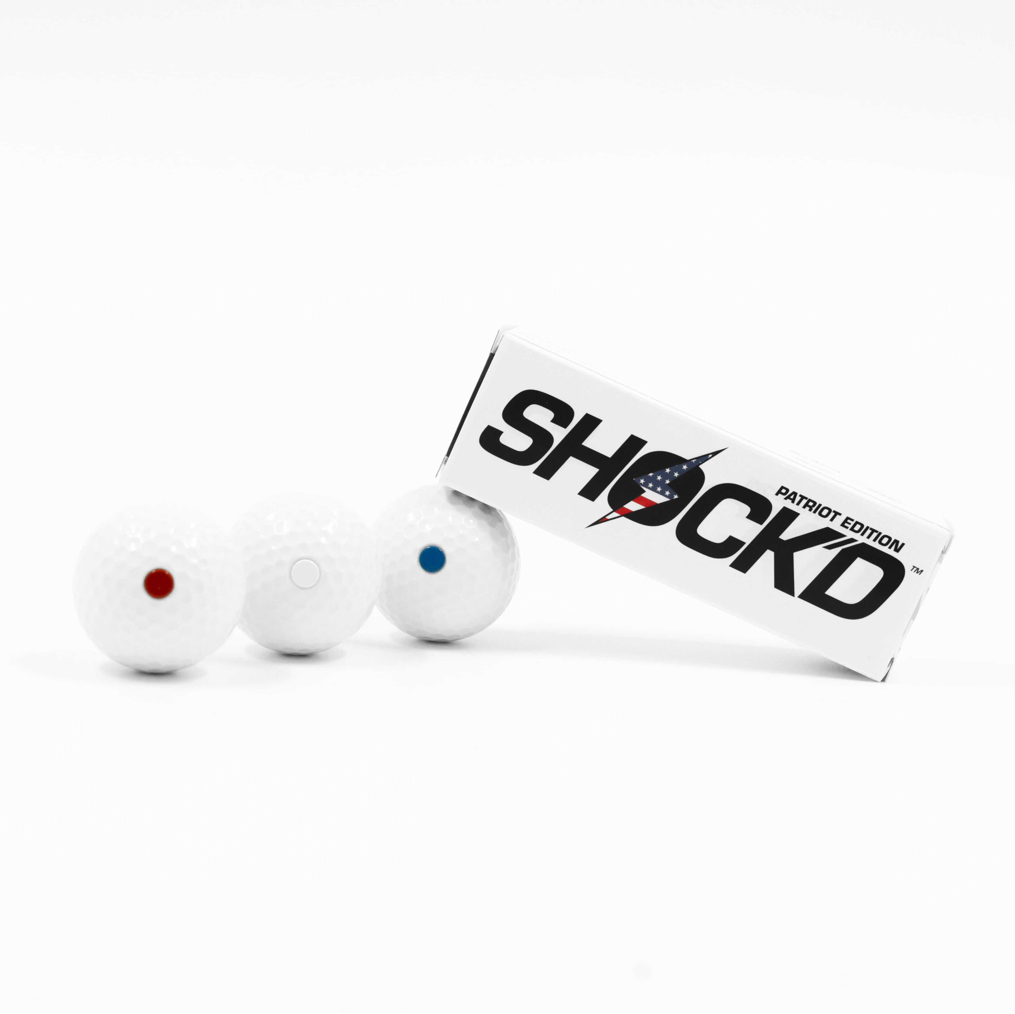 SHOCK'D Golf Balls