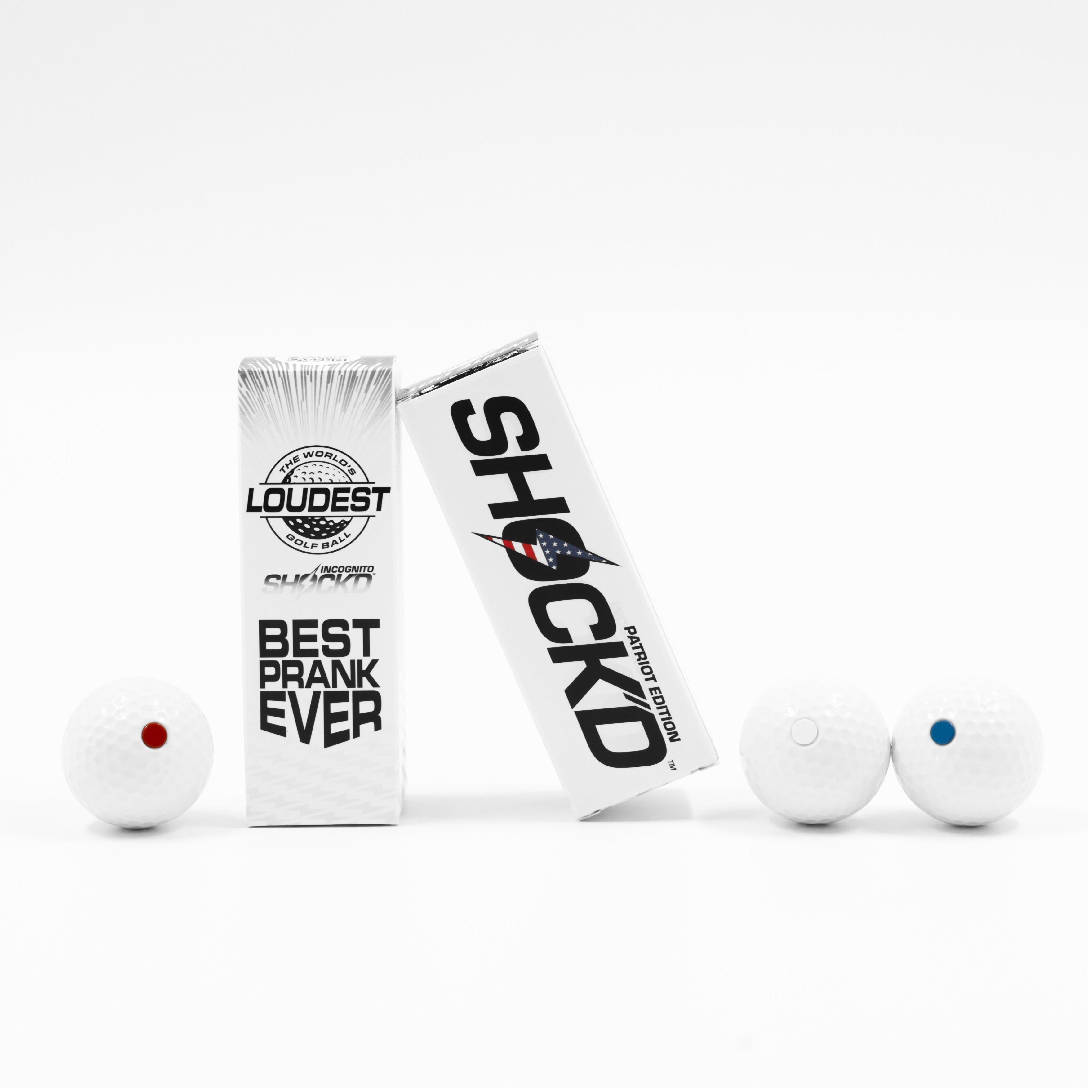 SHOCK'D Golf Balls